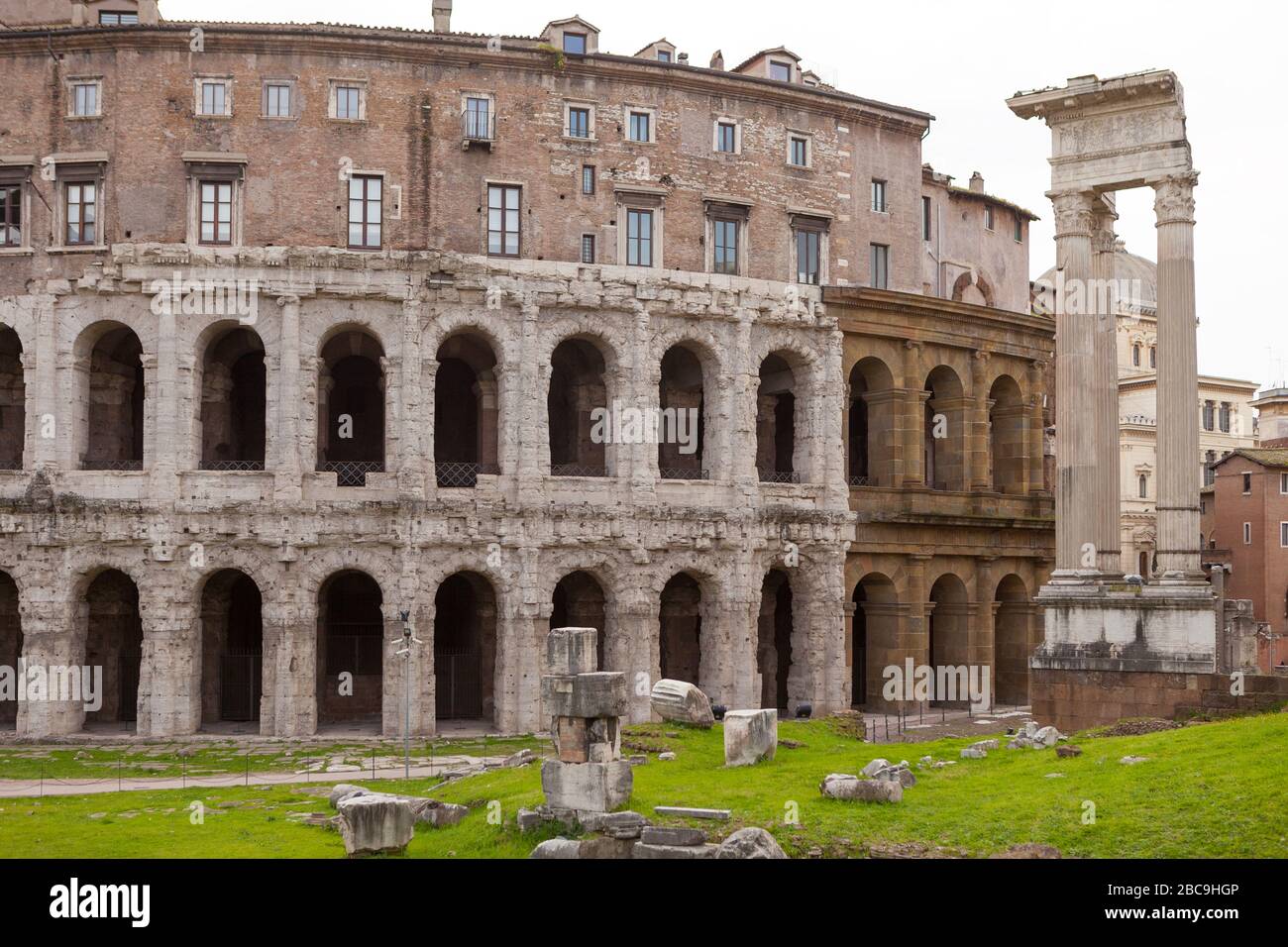 The Theatre of Marcellus Theatrum Marcelli or Teatro di Marcello ...