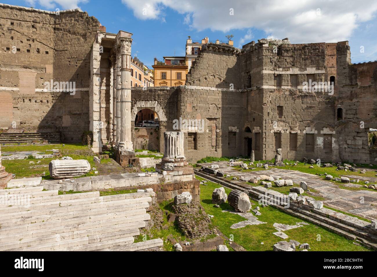 The Forum of Augustus (Foro di Augusto). Imperial forums of Rome, Italy ...