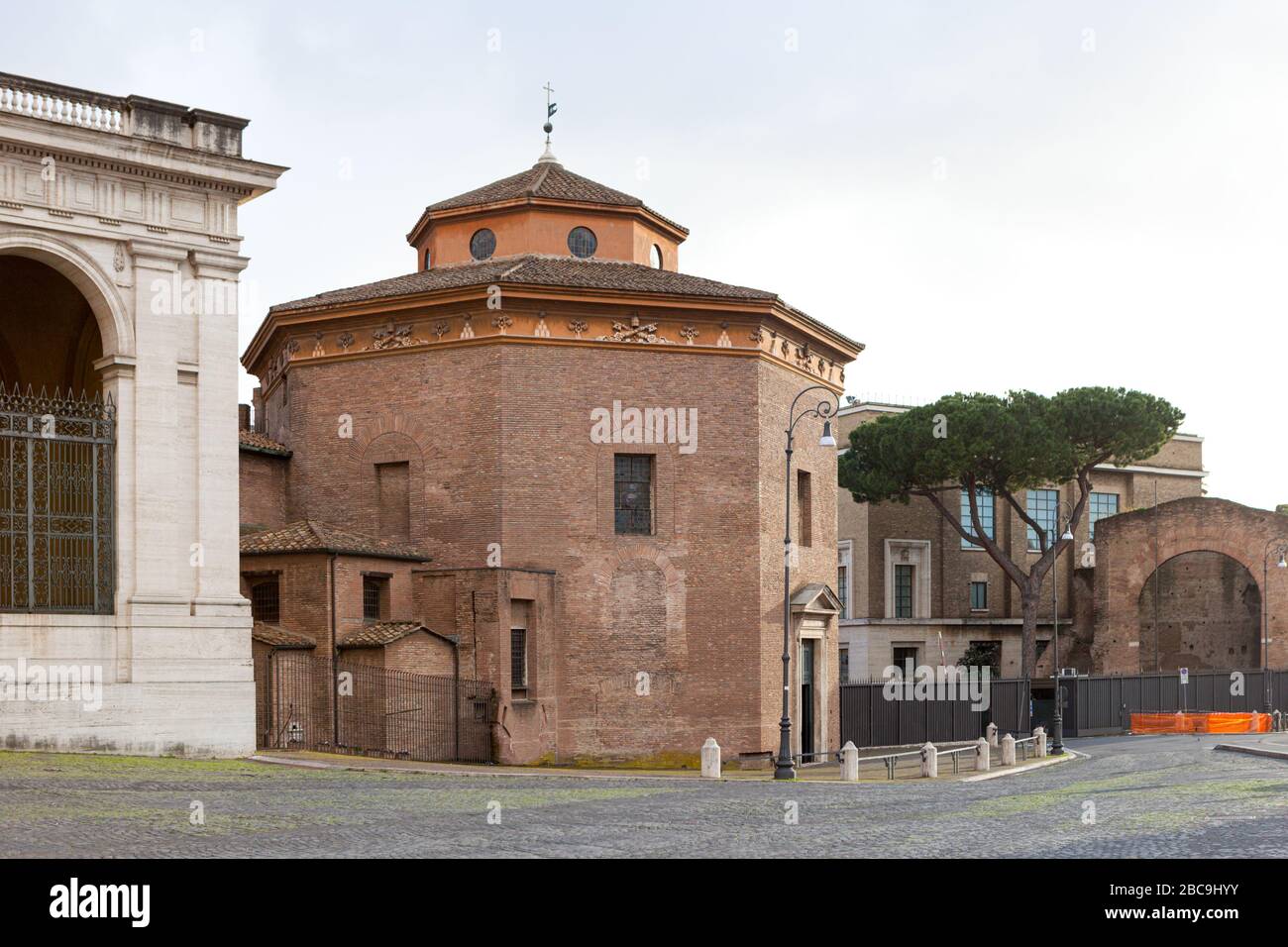 Lateran Baptistery of the Archbasilica of Saint John Lateran. Rome ...