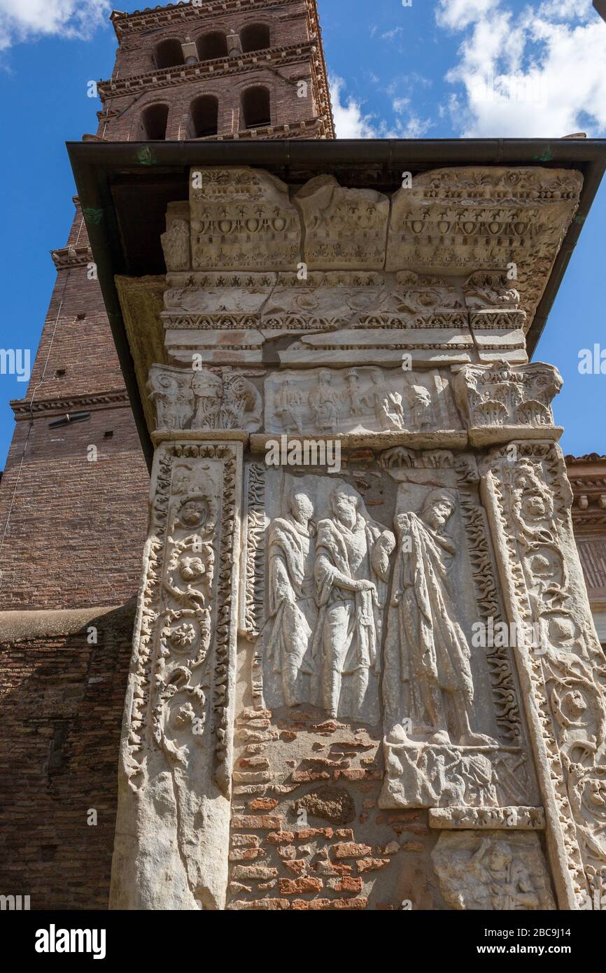 The Arcus Argentariorum (Arch of the Money-Changers; Arco degli ...