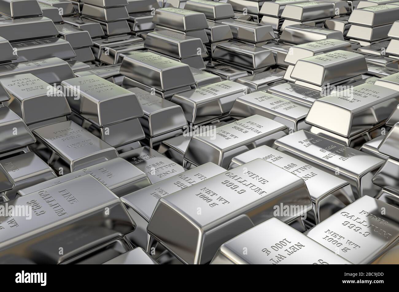 Gallium ingots hi-res stock photography and images - Alamy