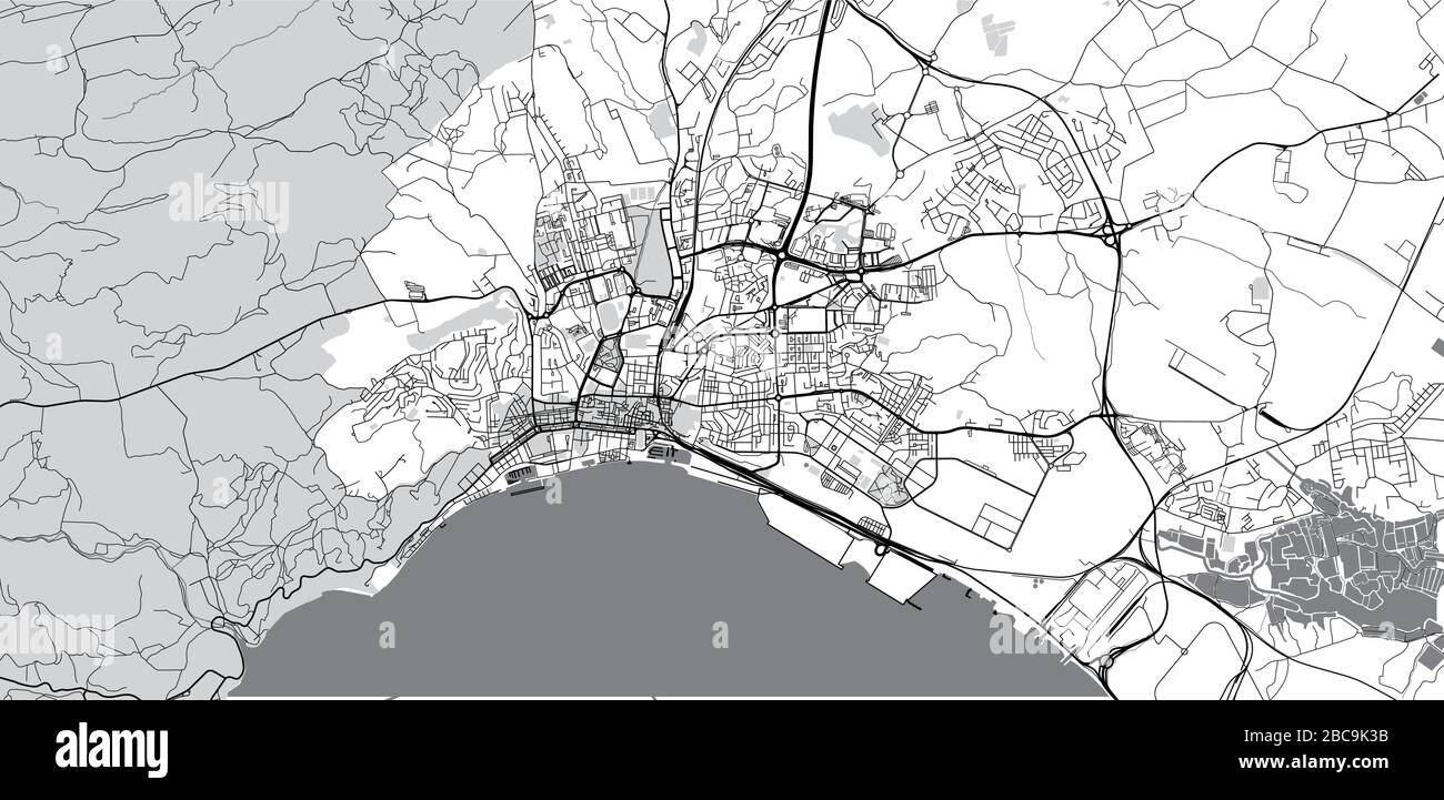 Map of setubal portugal hi-res stock photography and images - Alamy