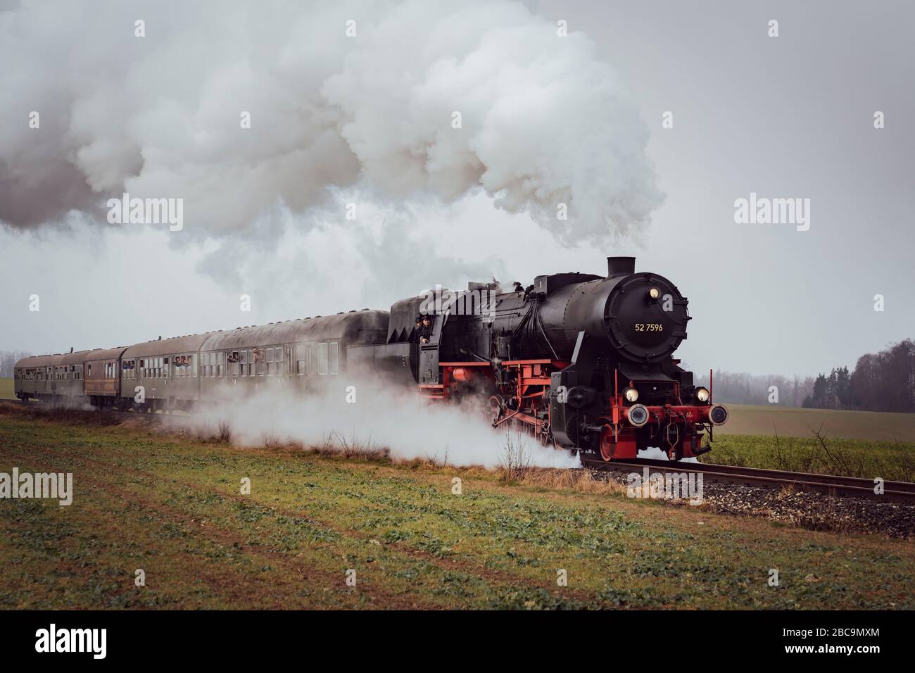 Steam locomotive 52 hi-res stock photography and images - Alamy