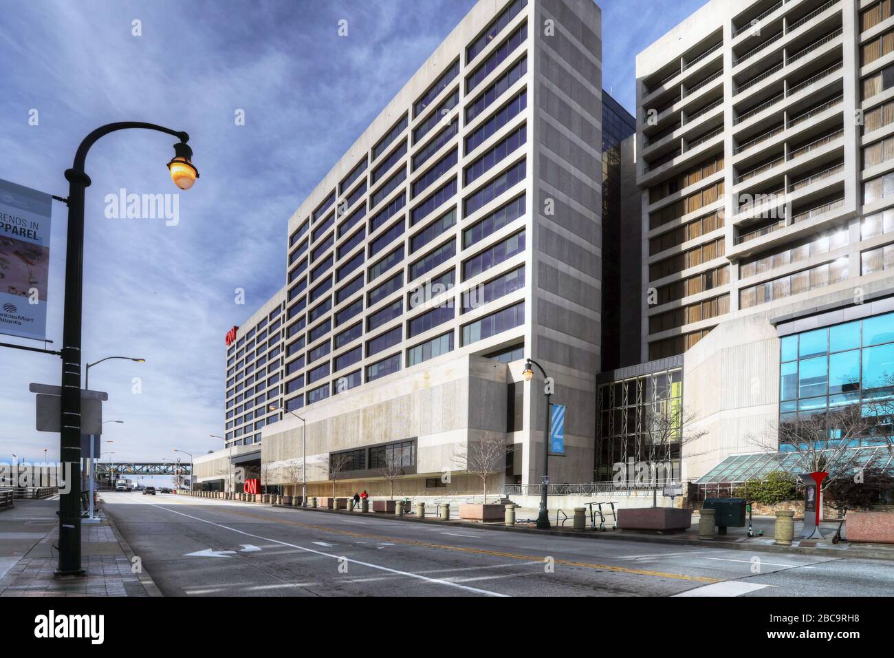A View of CNN Center in Atlanta, Georgia Stock Photo - Alamy
