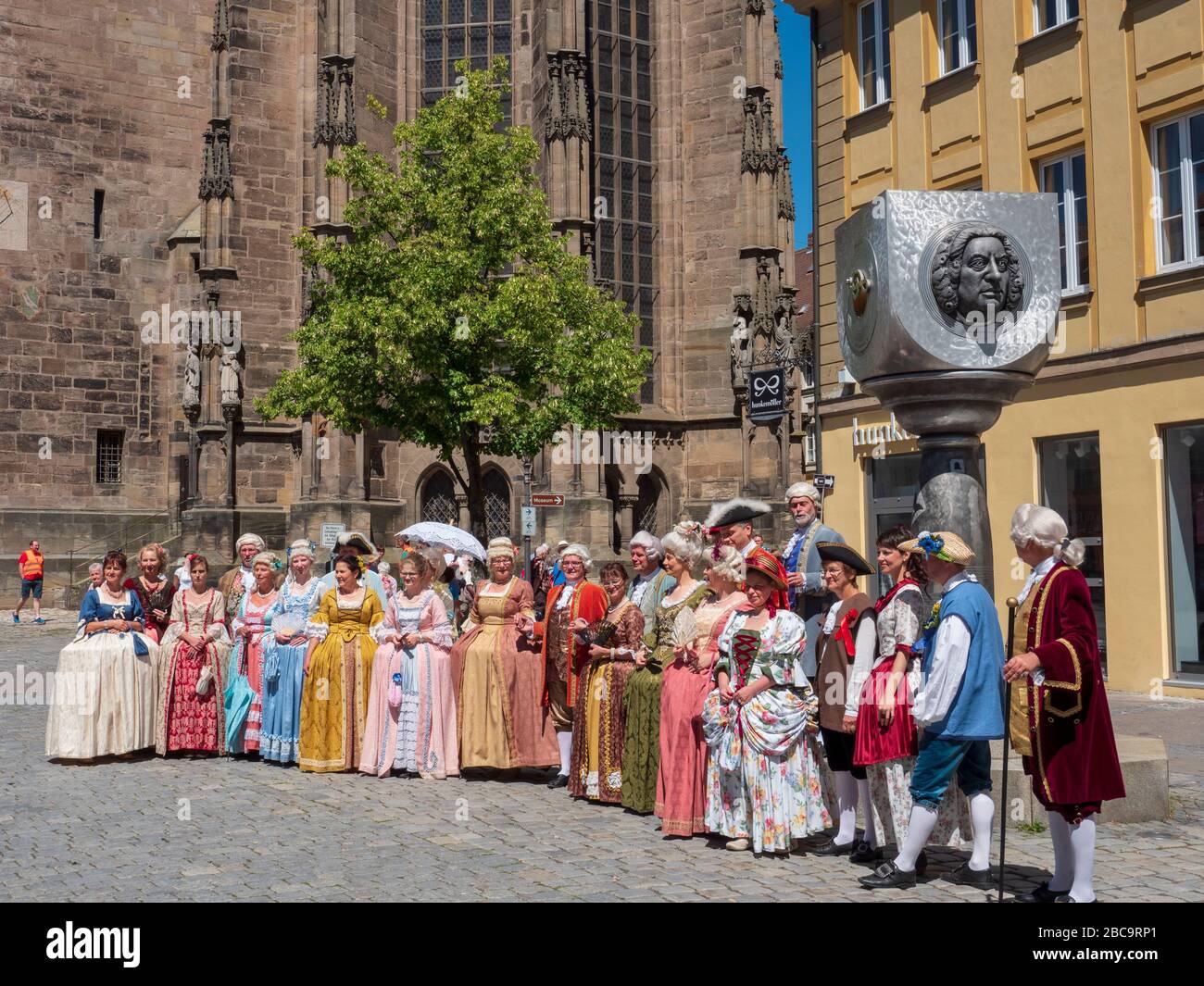 Rococo outfits hi-res stock photography and images - Alamy