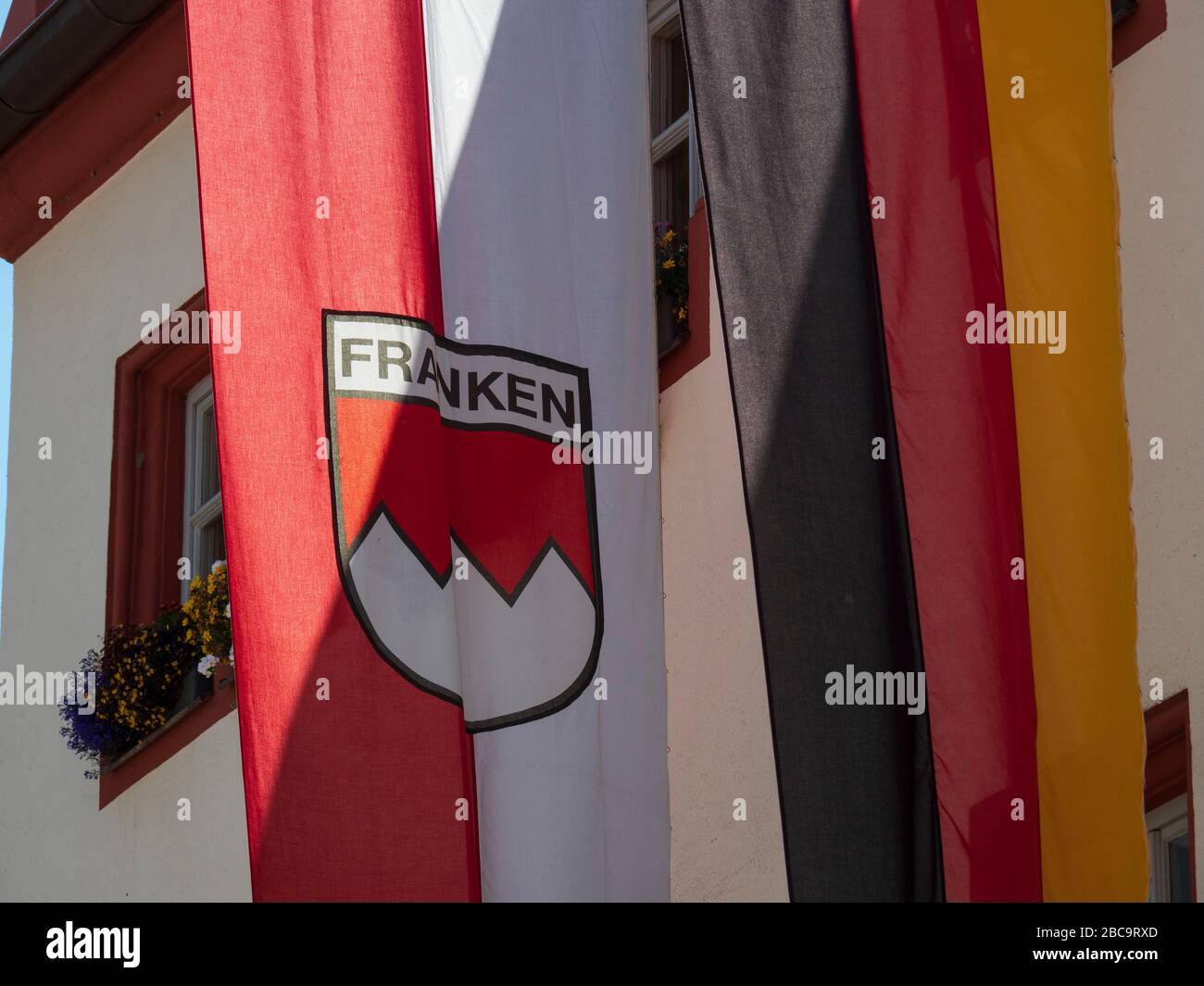 Franconia historic banner hi-res stock photography and images - Alamy