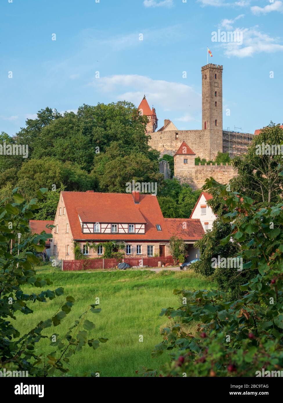 View of Abenberg Castle, Franconia, Bavaria, Germany Stock Photo - Alamy
