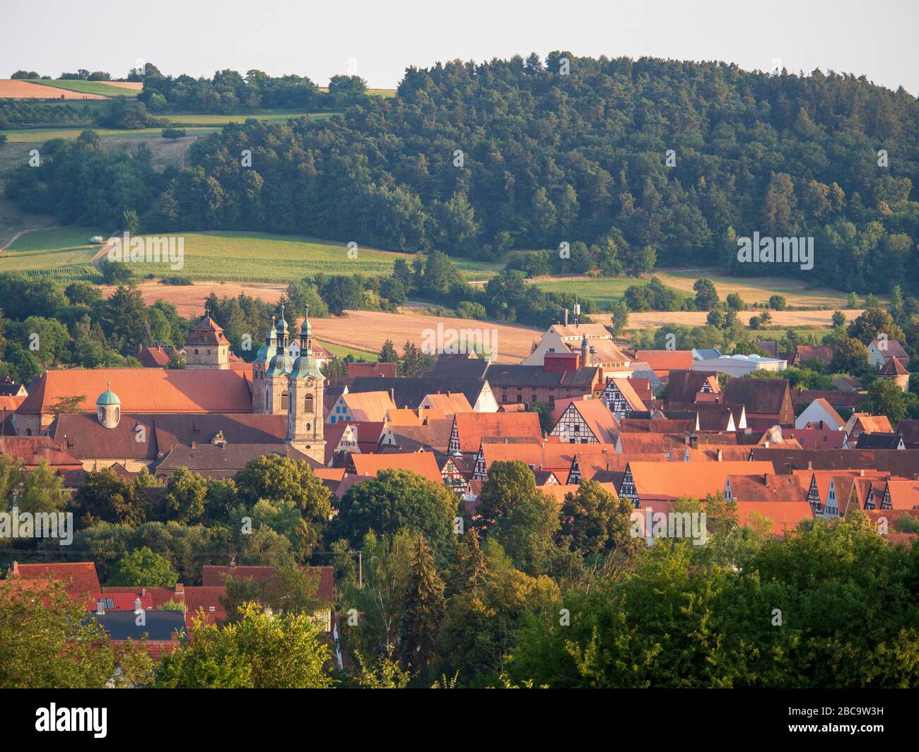 View of Spalt, Franconia, Bavaria, Germany Stock Photo - Alamy