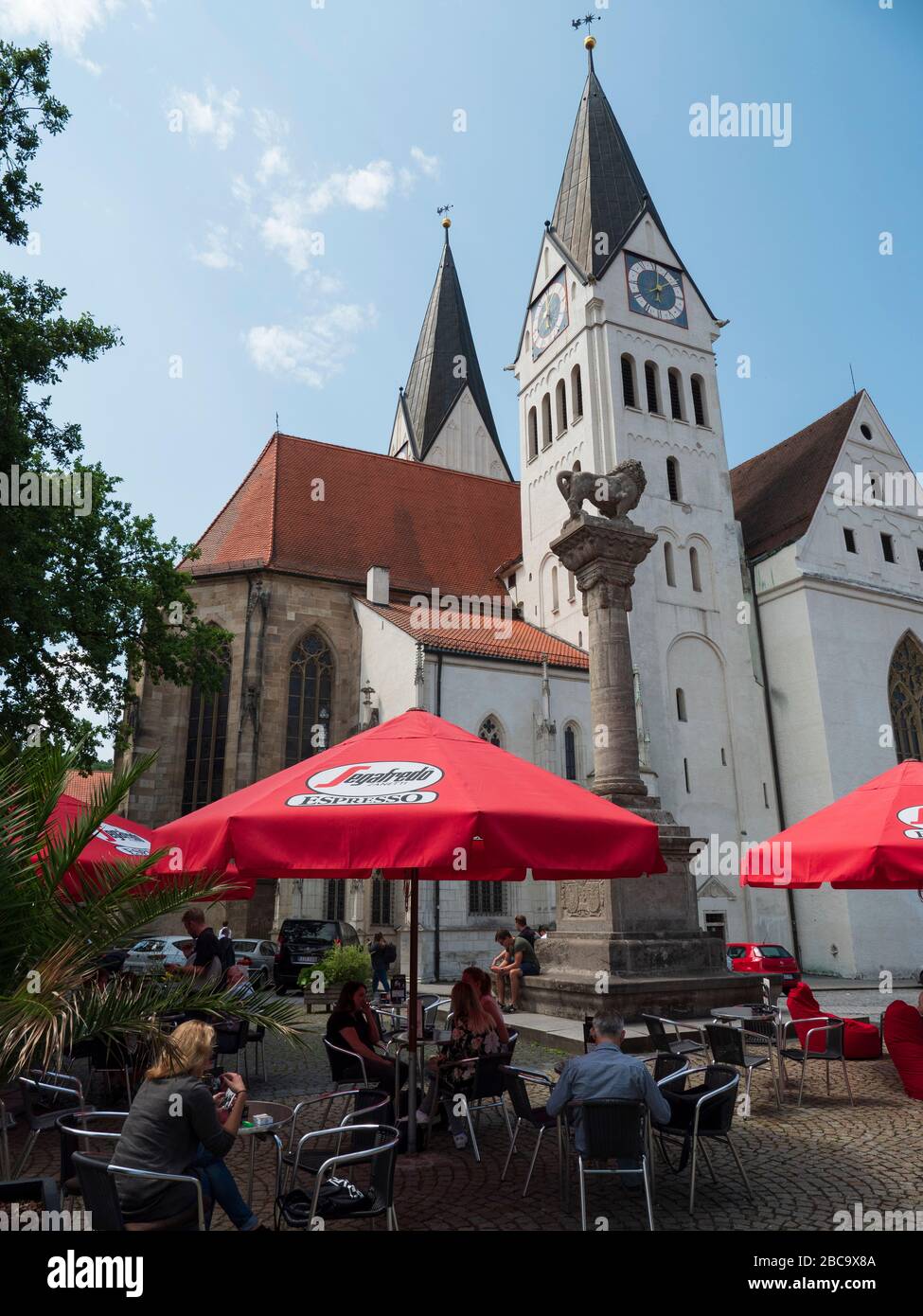 Cathedral, Eichstatt, Altmuehltal, Bavaria, Germany Stock Photo - Alamy