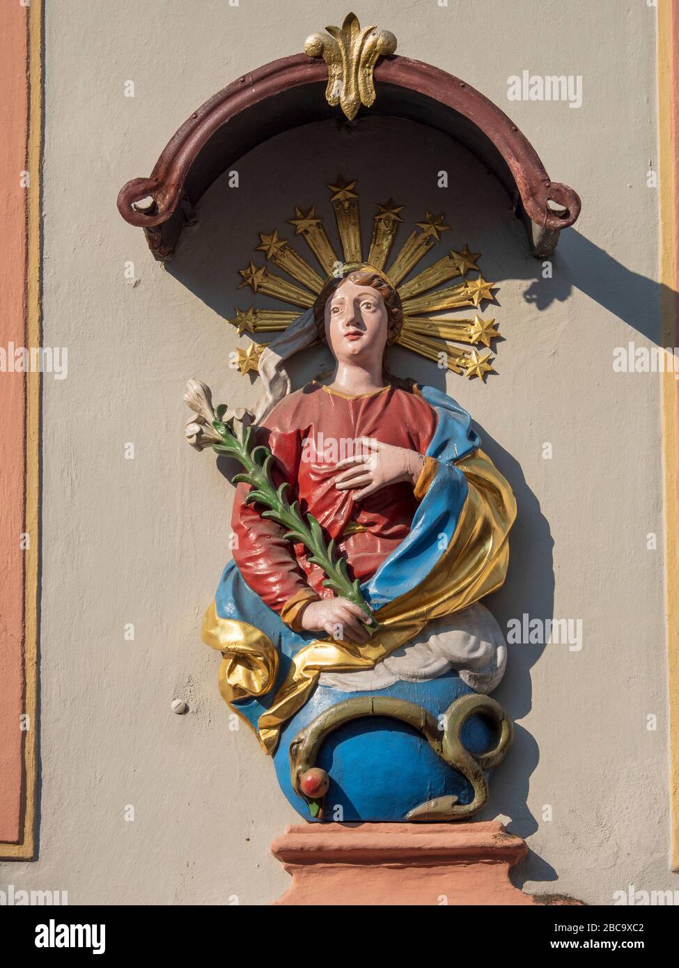 Eichstatt, old town, Altmuehltal, Bavaria, Germany Stock Photo - Alamy