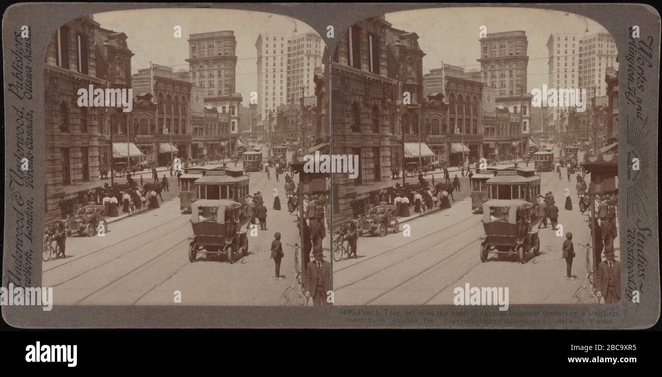 Atlanta georgia 1900 hi-res stock photography and images - Alamy