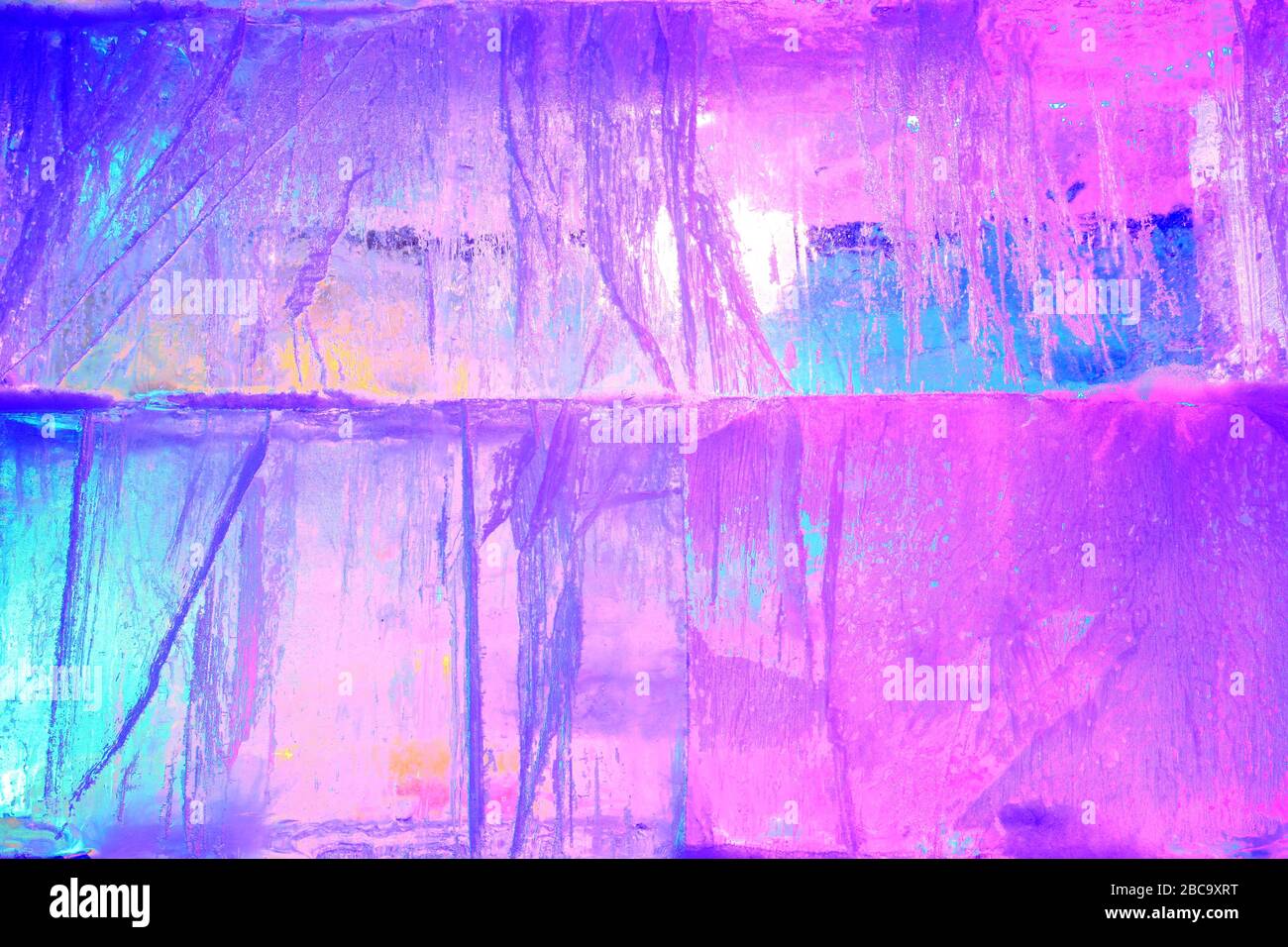 Ice cubes piled up, close-up Stock Photo - Alamy