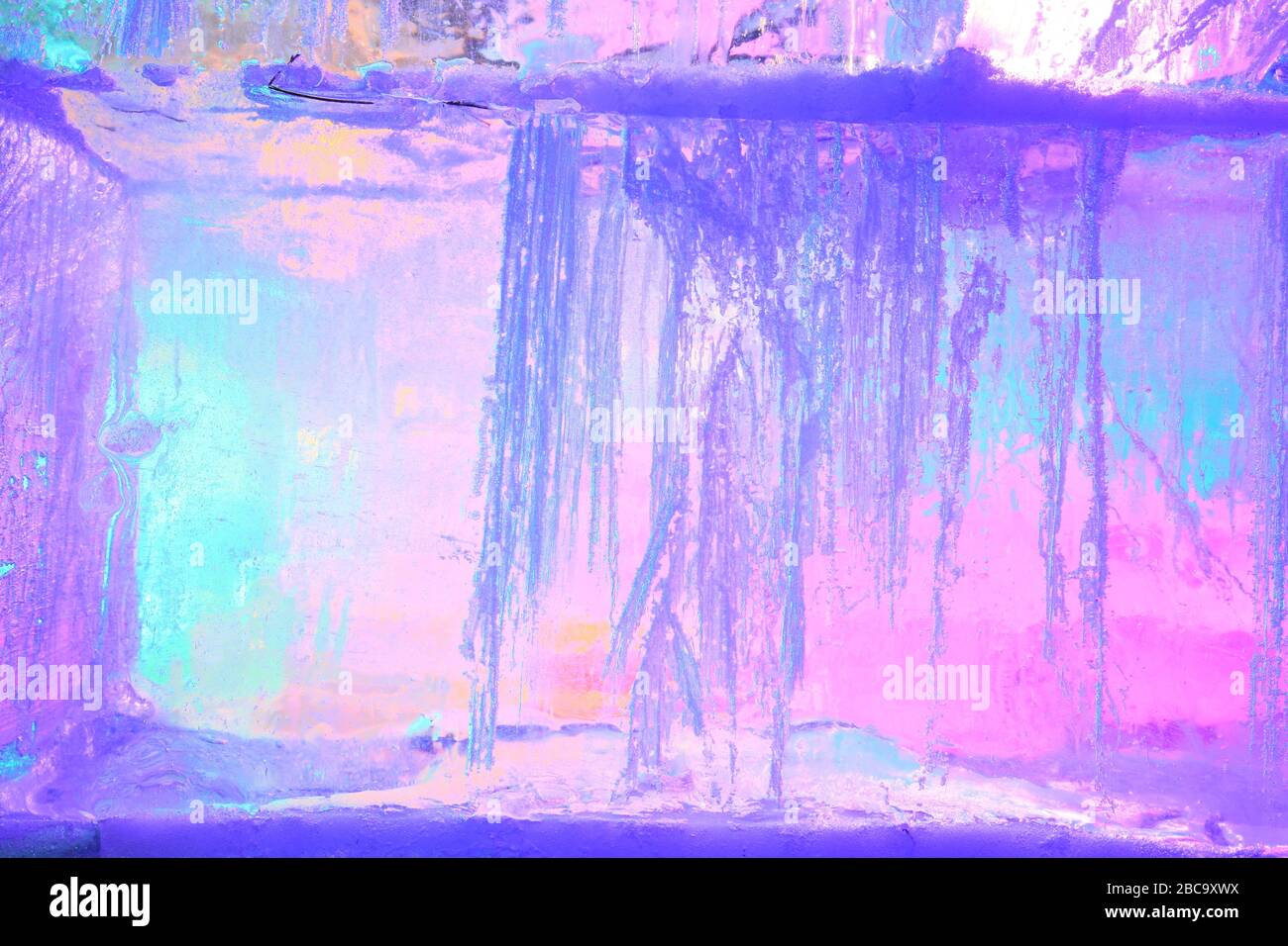 Ice cubes piled up, close-up Stock Photo - Alamy