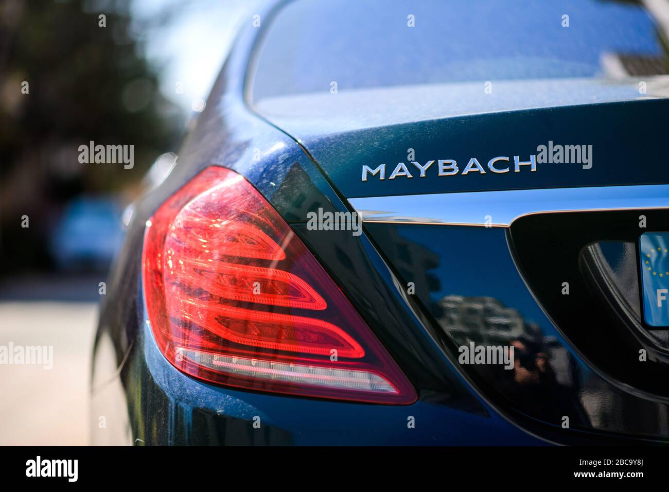 Maybach rear light hi-res stock photography and images - Alamy