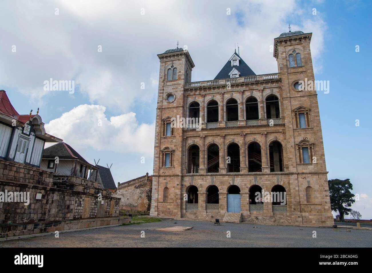 Africa, Madagascar, Antanananarivo, Tana. Queen's Palace. Rova of ...