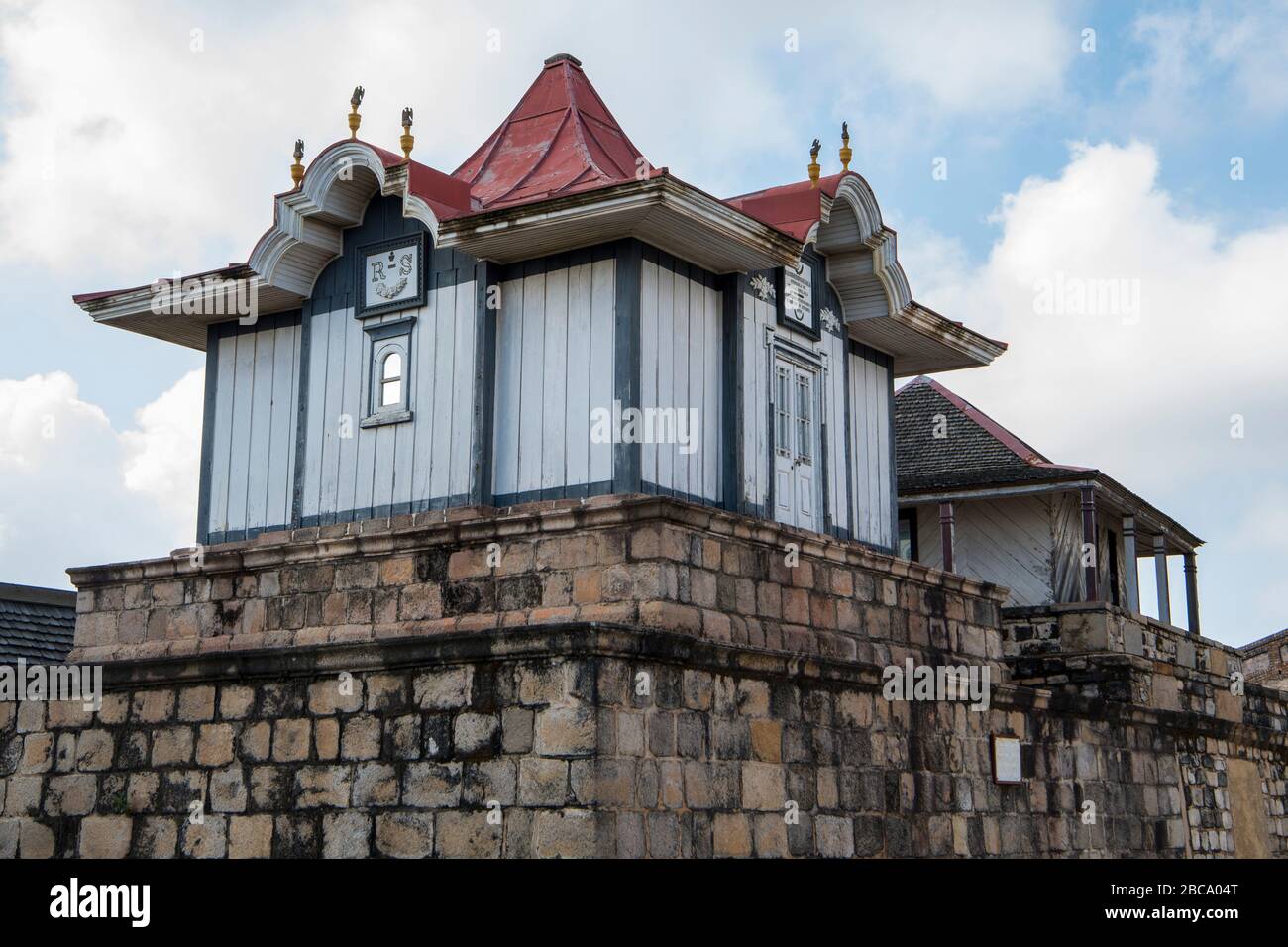 Africa, Madagascar, Antanananarivo, Tana. Queen's Palace. Rova of ...