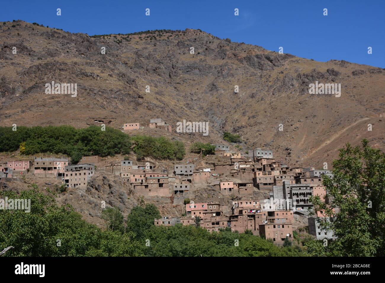 Trekking in the Ait Mizane Valley between Imlil and Aroumd in the High ...
