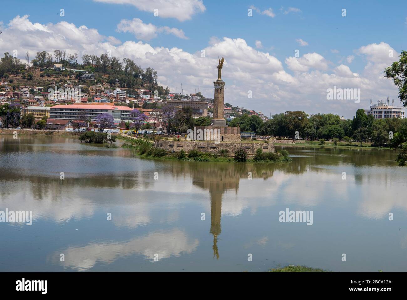 Africa, Madagascar, Antanananarivo, Tana. Lake Anosy Stock Photo - Alamy
