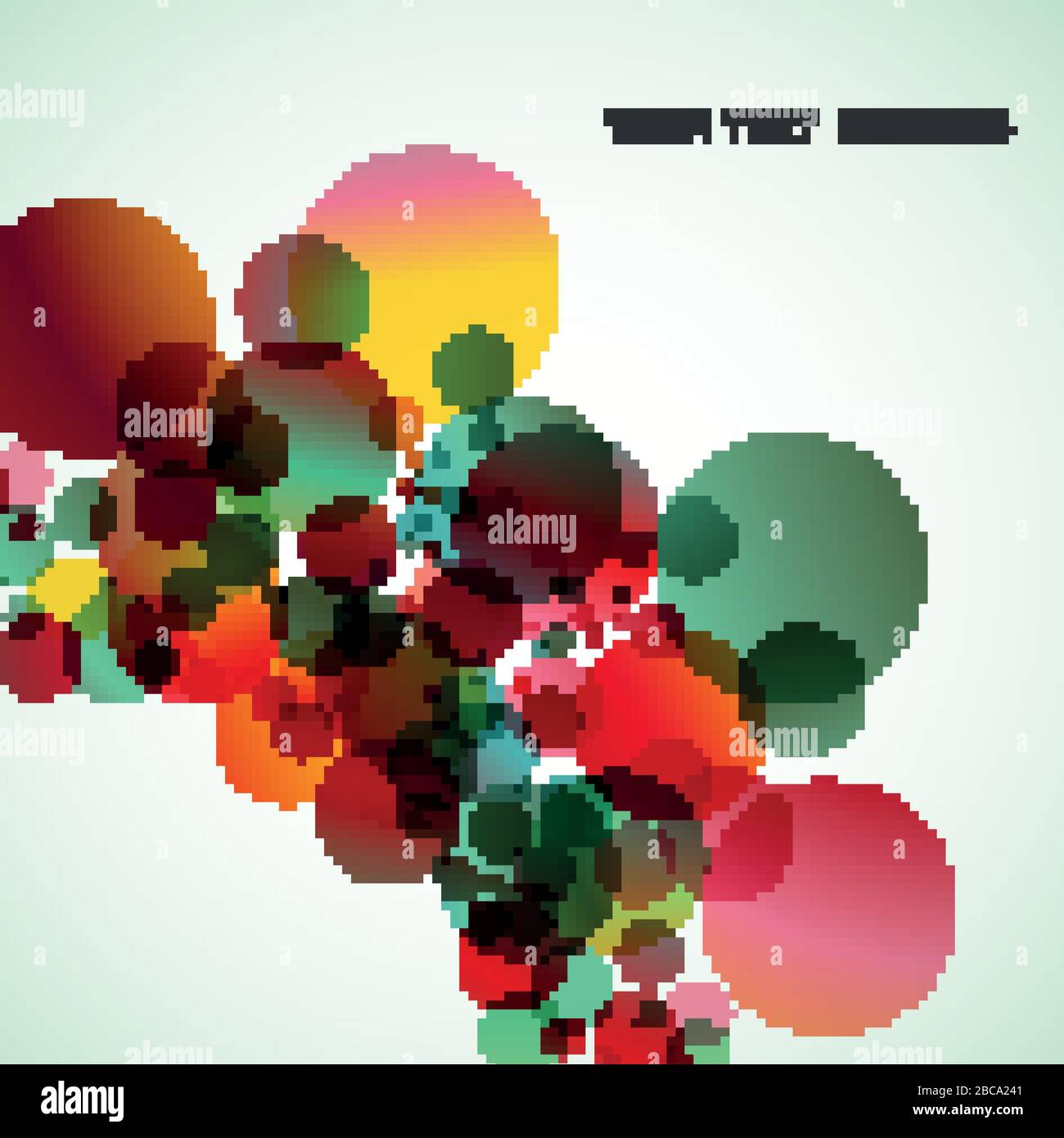 Vector bright circles.Abstract colorful background Stock Vector Image ...