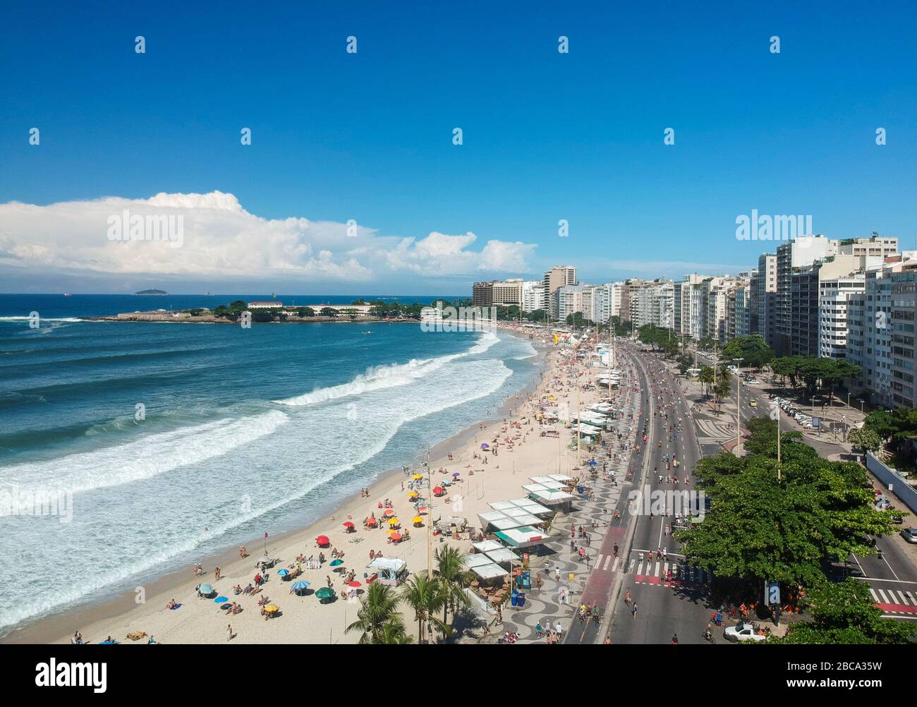 Leblon beach brazil hi-res stock photography and images - Alamy