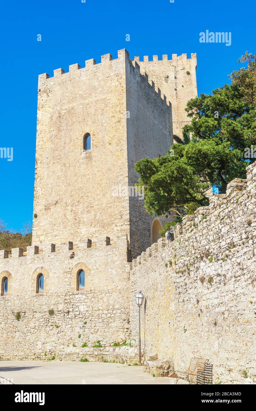 Venus castle, erice hi-res stock photography and images - Alamy