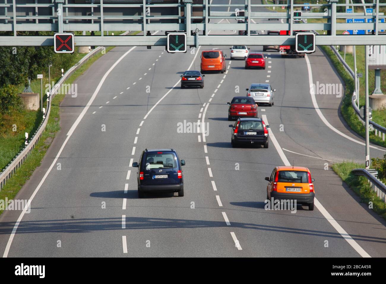 Autobahn signs germany hi-res stock photography and images - Alamy