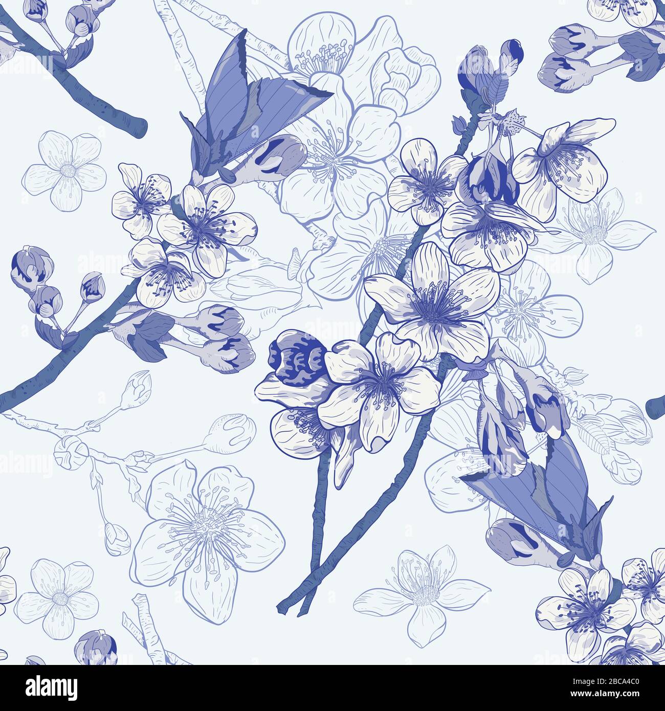 Toile pattern Stock Vector Images - Alamy