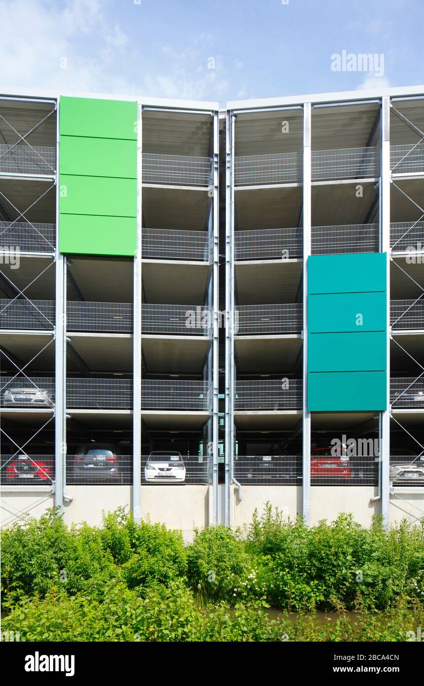 Multicolored parking garage hi-res stock photography and images - Alamy