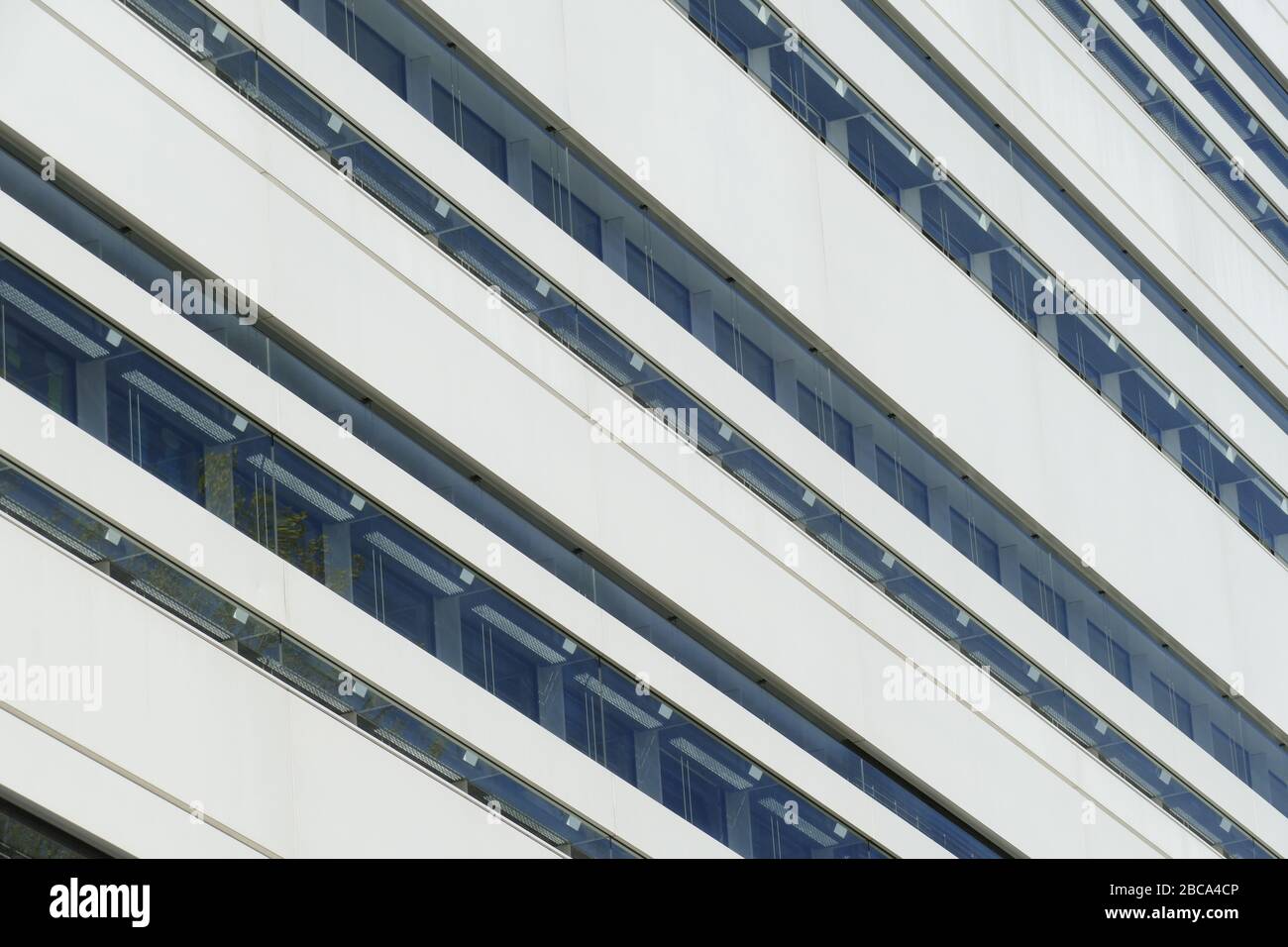 Office building, window, window front, Bremen, Germany, Europe Stock ...