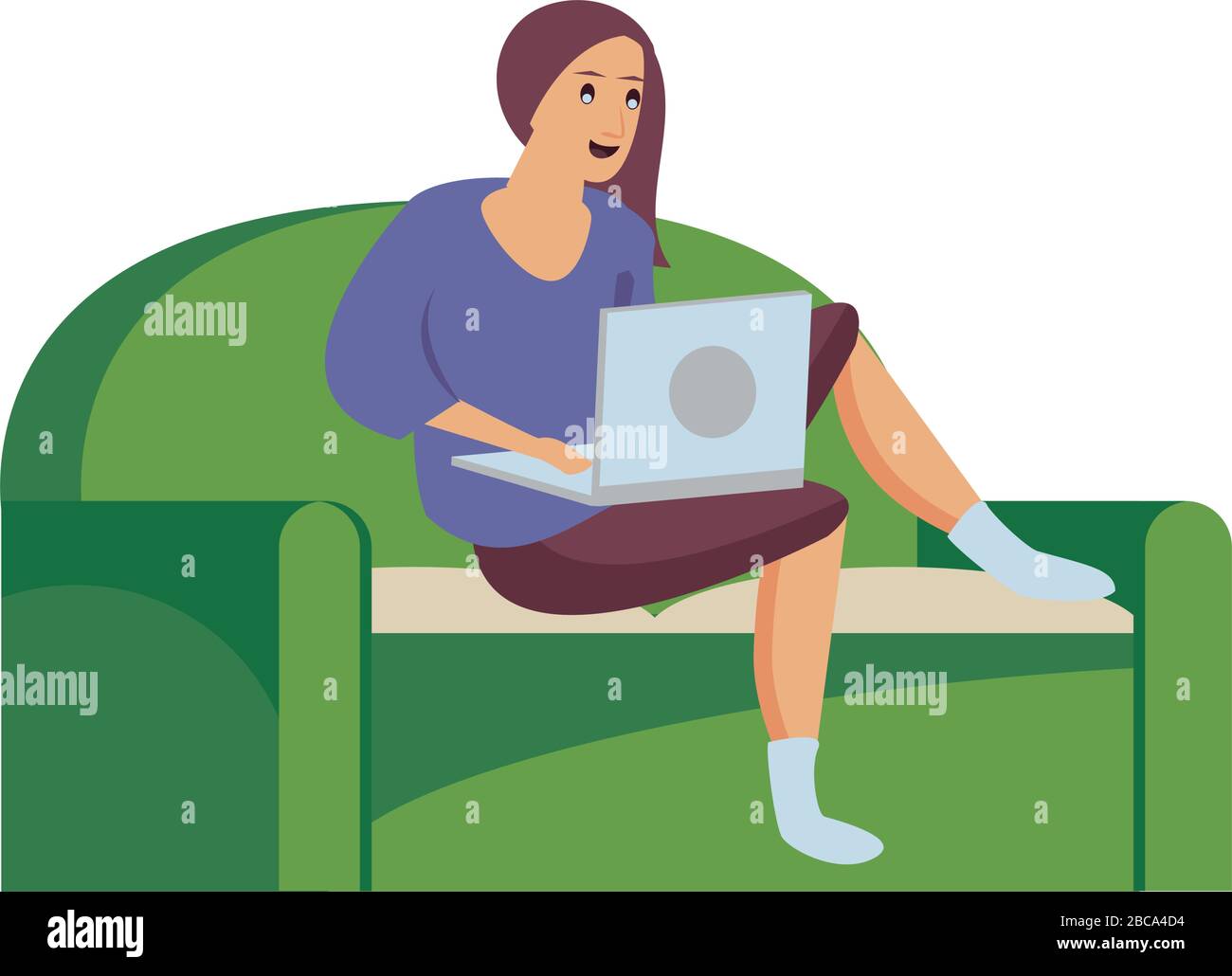 The sofa stock Cut Out Stock Images & Pictures - Alamy