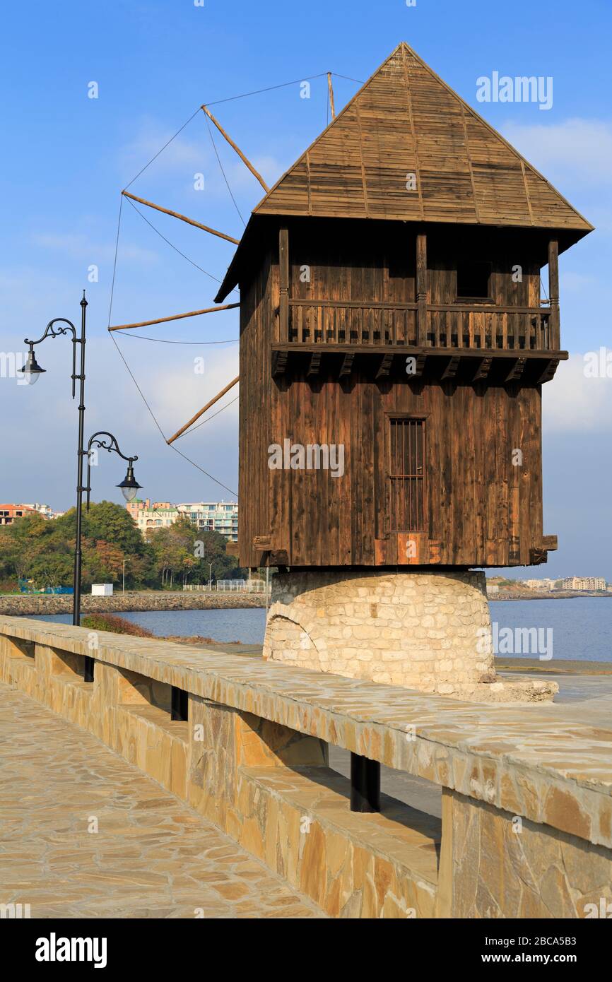 Nessebar windmill hi-res stock photography and images - Alamy