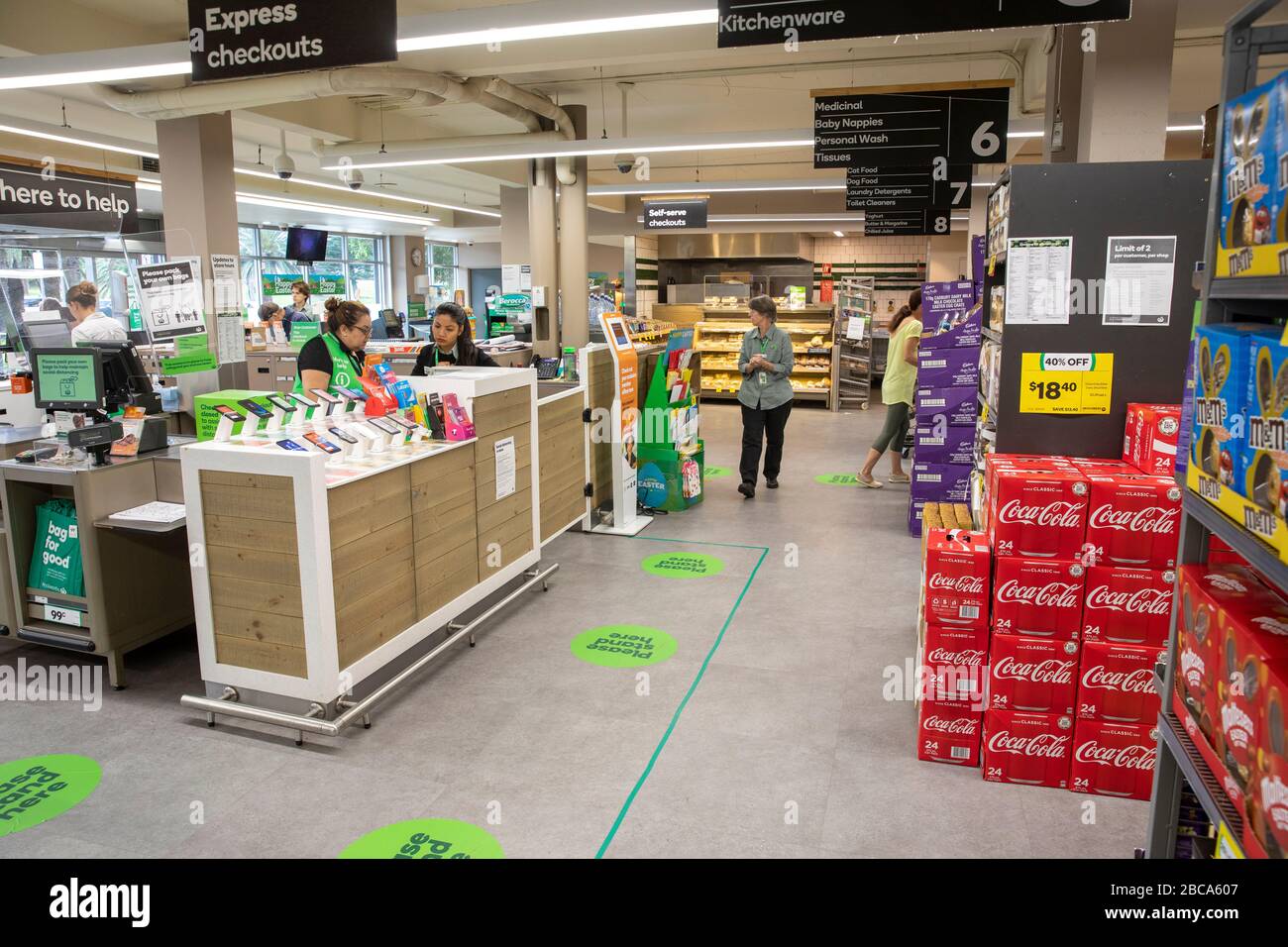 Australian supermarket checkouts hi-res stock photography and images ...