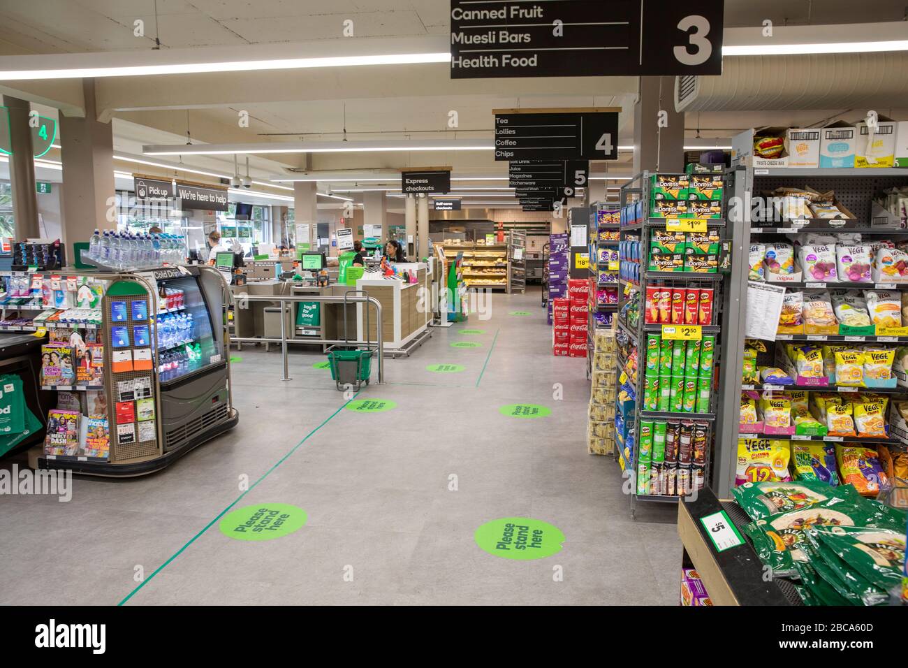 Australian supermarket checkouts hi-res stock photography and images ...