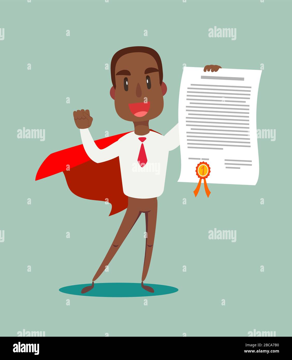 Young successful happy smiling Stock Vector Images - Alamy