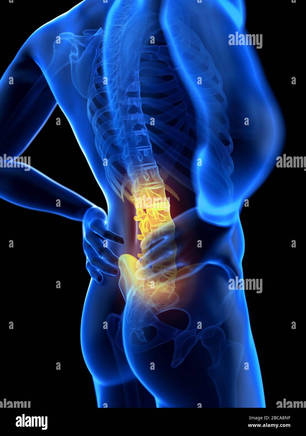 Backache and painful human condition hi-res stock photography and ...