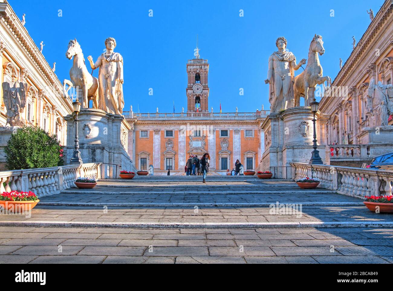 Michelangelo staircase hi-res stock photography and images - Alamy