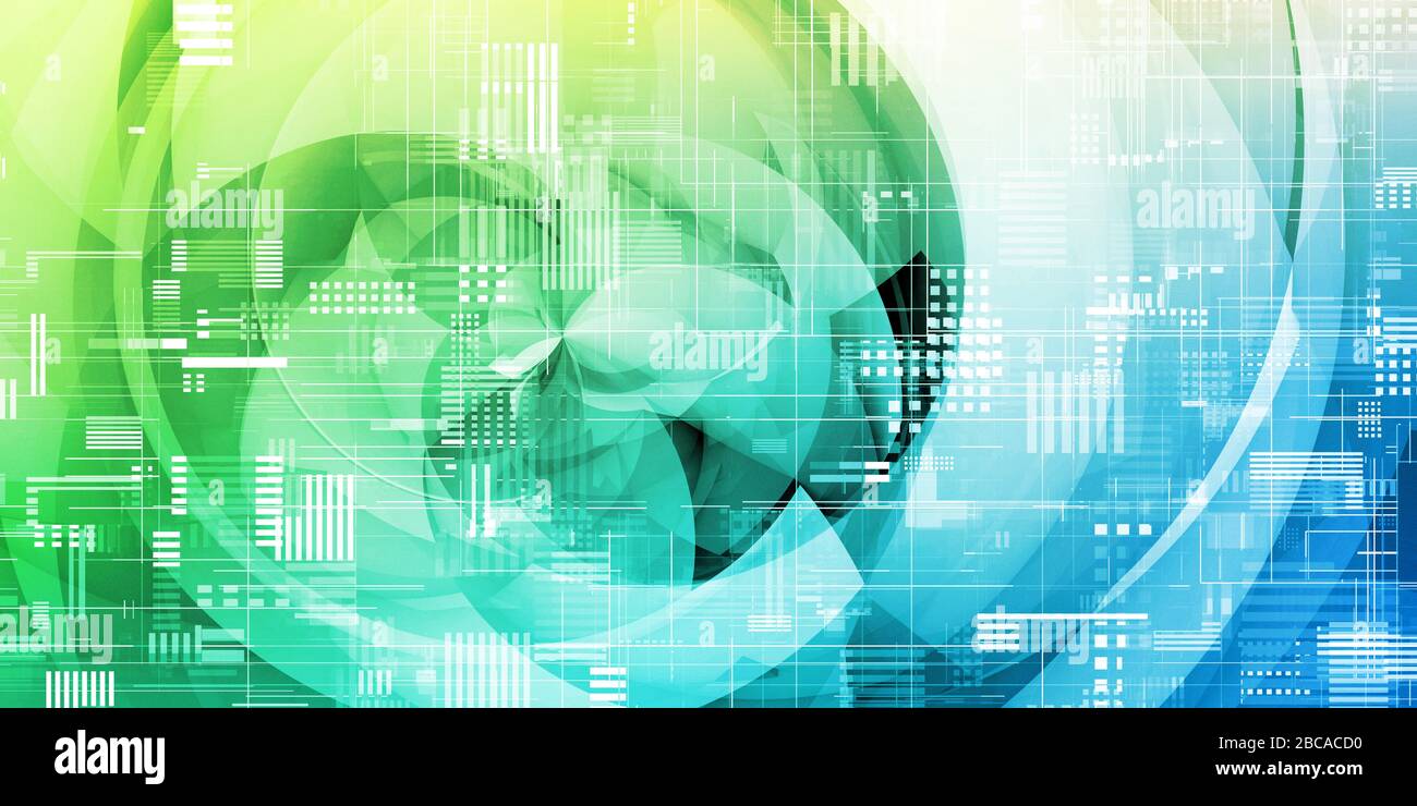 Technology Abstract Background with Futuristic Engineering Art Stock ...