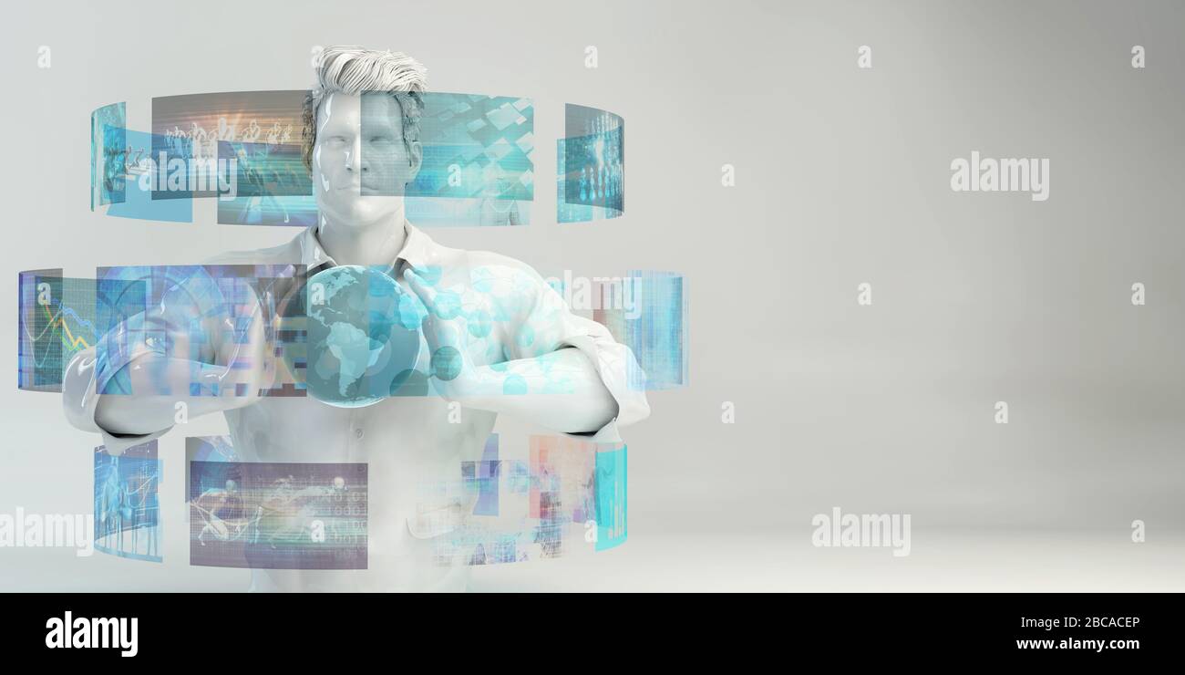 Technology Trends and Trending Current Data News Concept Stock Photo ...