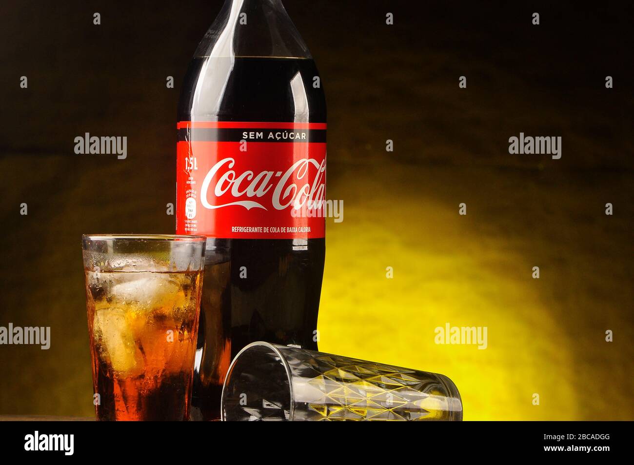 Coca Cola beverage, studio shot Stock Photo - Alamy