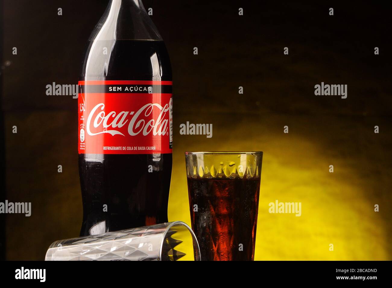 Coca Cola beverage, studio shot Stock Photo - Alamy