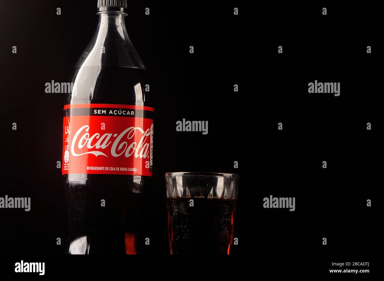 Coca Cola beverage, studio shot Stock Photo - Alamy