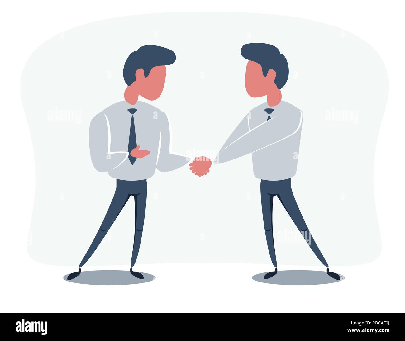 Person shaking cartoon hi-res stock photography and images - Alamy