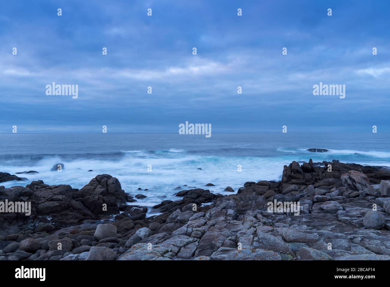 Spain, north coast, Galicia, Costa da Morte, Muxia, place of pilgrimage ...