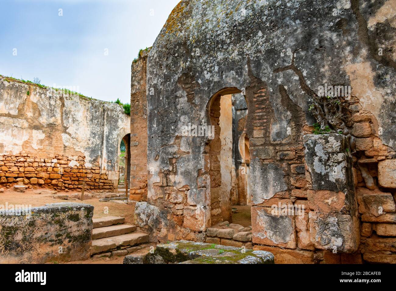 Morocco rabat chellah necropolis interior hi-res stock photography and ...