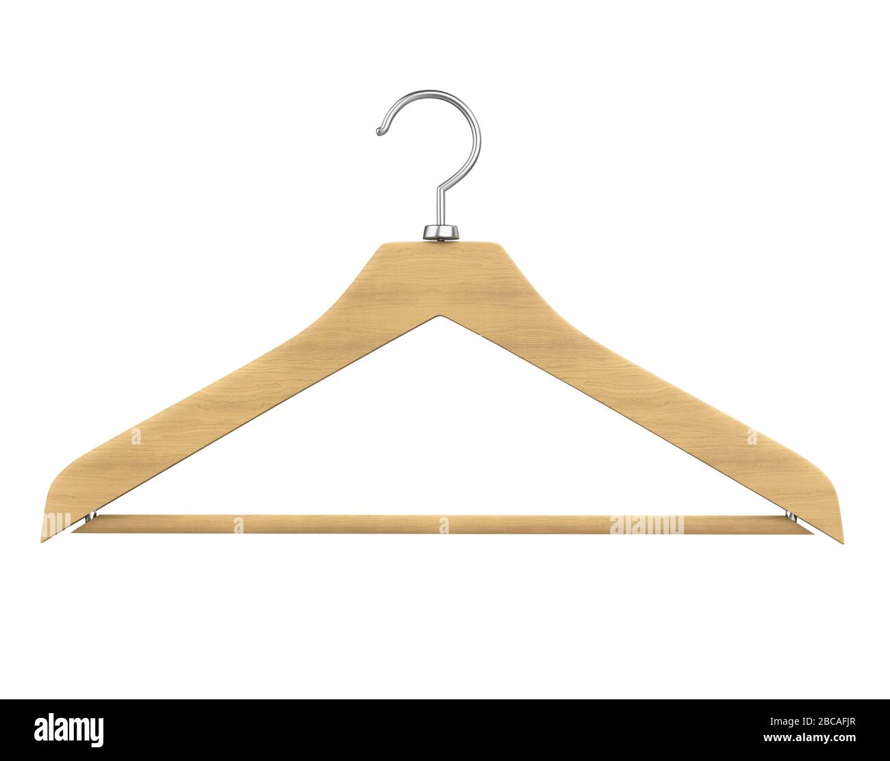 Clothes Hanger Isolated Stock Photo - Alamy