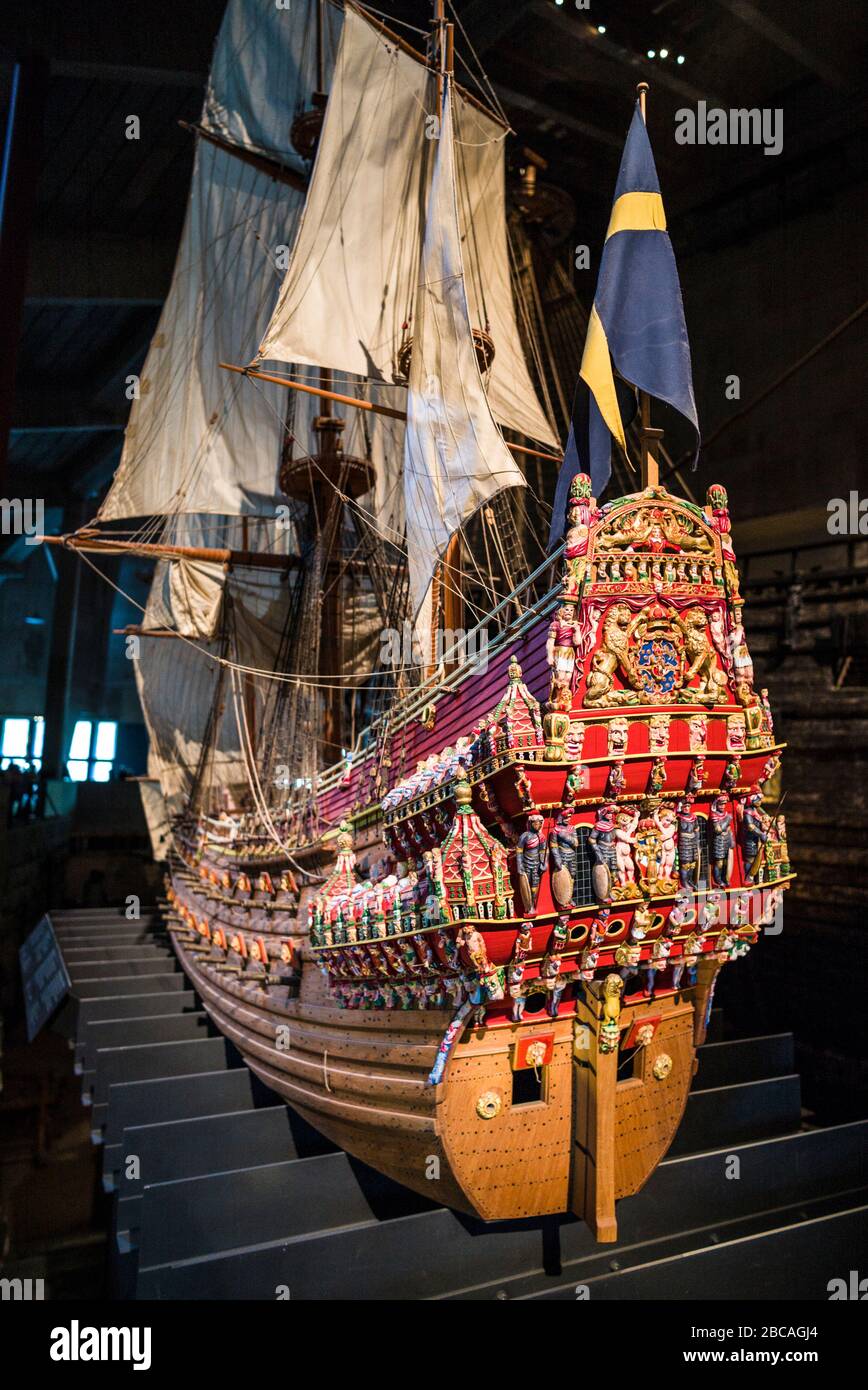 Model of vasa ship hi-res stock photography and images - Alamy