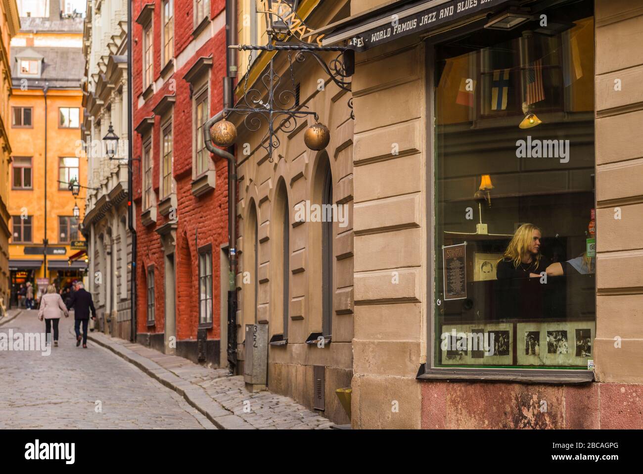 Sweden, Stockholm, Gamla Stan, Old Town, Royal Palace, old town town ...