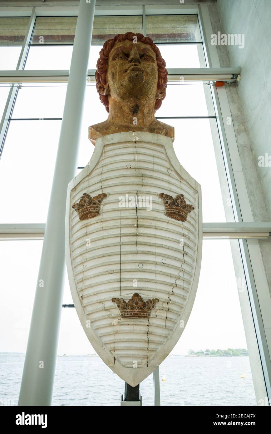 Sweden, Southern Sweden, Karlskrona, Marinmuseum, gallery of ship ...