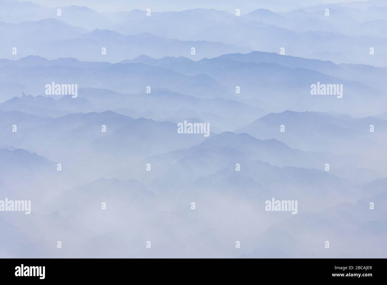 layers of mountain landscape Stock Photo - Alamy