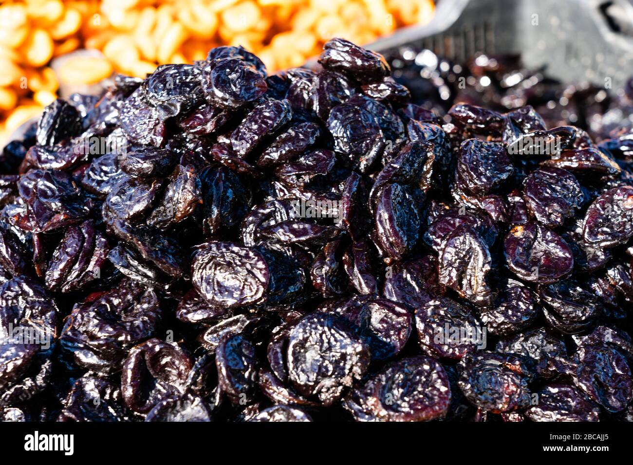 Wrinkled prune hi-res stock photography and images - Alamy